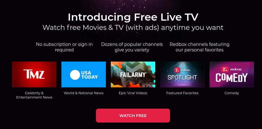 HUGE List of FREE TV Streaming Services - Get Several Months FREE ...
