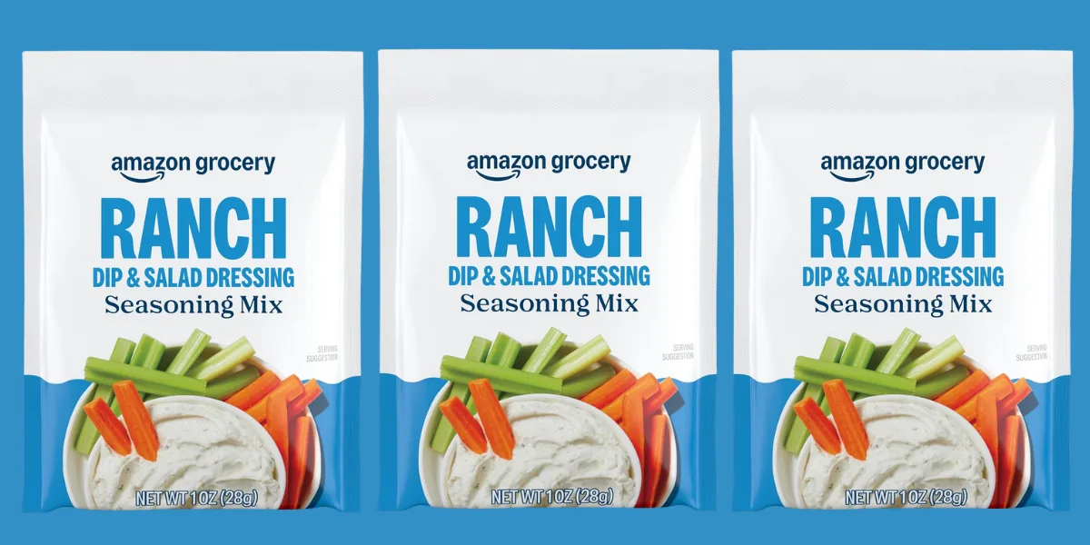 Amazon Brand Happy Belly Ranch Dip Mix Just $0.51 Each! | SwagGrabber