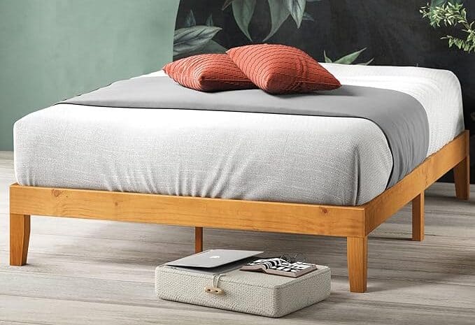 Zinus Alexia Wood Platform Bed Frame King 100 92 Reg 240 00