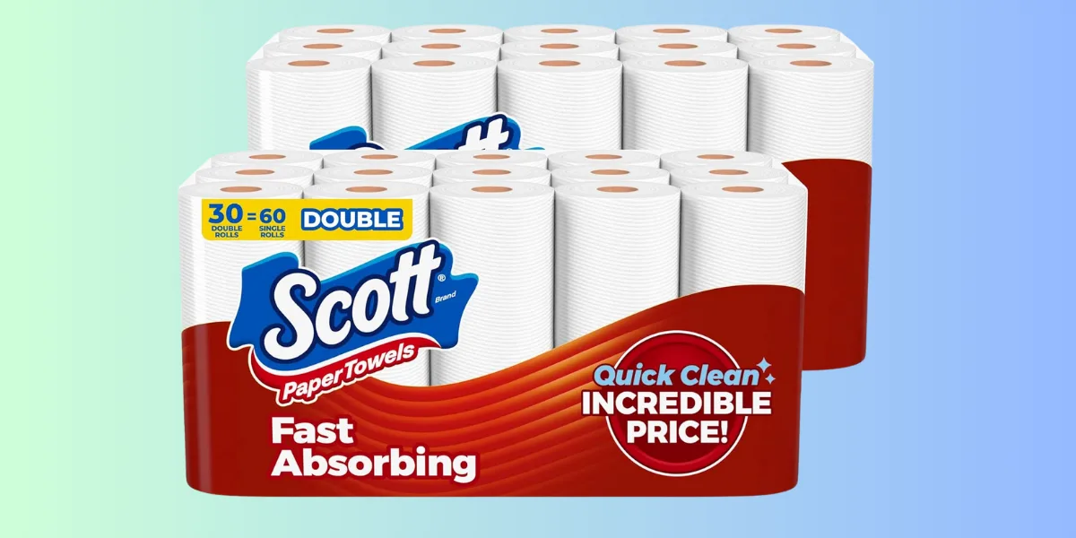 Scott Paper Towels Choose-A-Sheet 6 Rolls for $6 Shipped! | SwagGrabber